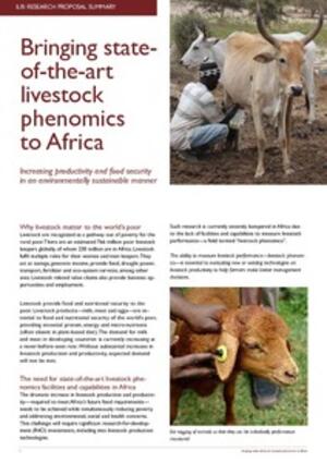 Bringing state-of-the-art livestock phenomics to Africa