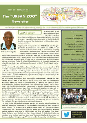 The Urban Zoo Newsletter on epidemiology, ecology and socio-economics ...