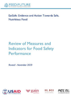 Review of measures and indicators for food safety performance