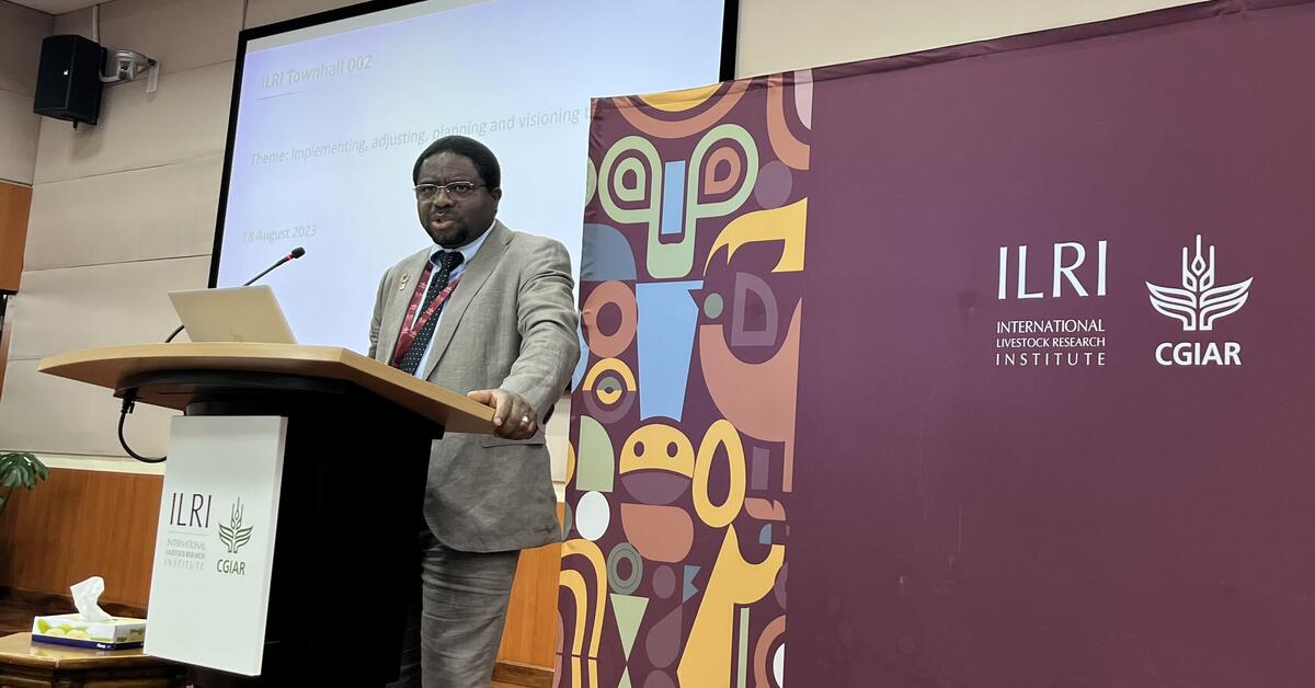 ILRI’s first in-person town hall since COVID showcases new technology ...