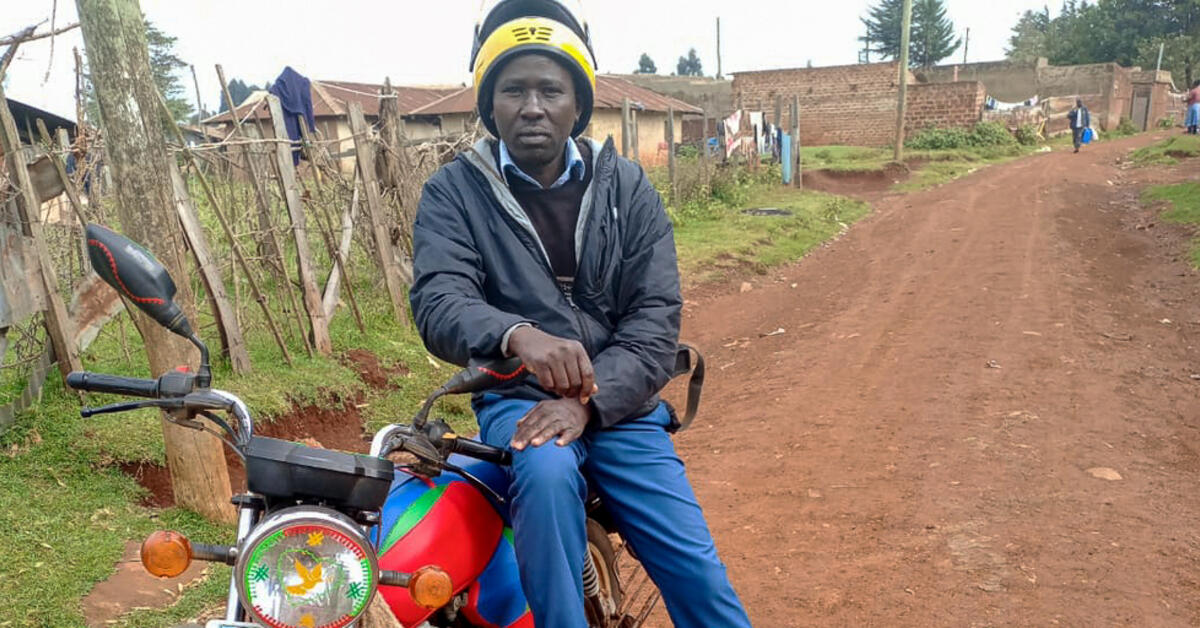 Transforming Kenya's motorcycle taxi riders into soil experts