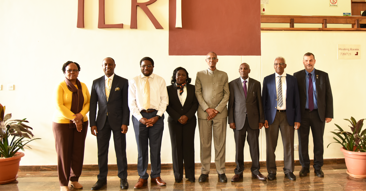 ILRI welcomes high-level Kenyan government officials to its main campus ...