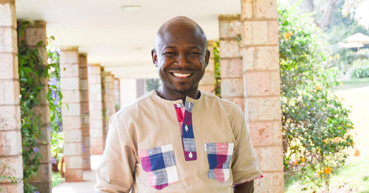 What is a medical doctor doing in a livestock research institute?