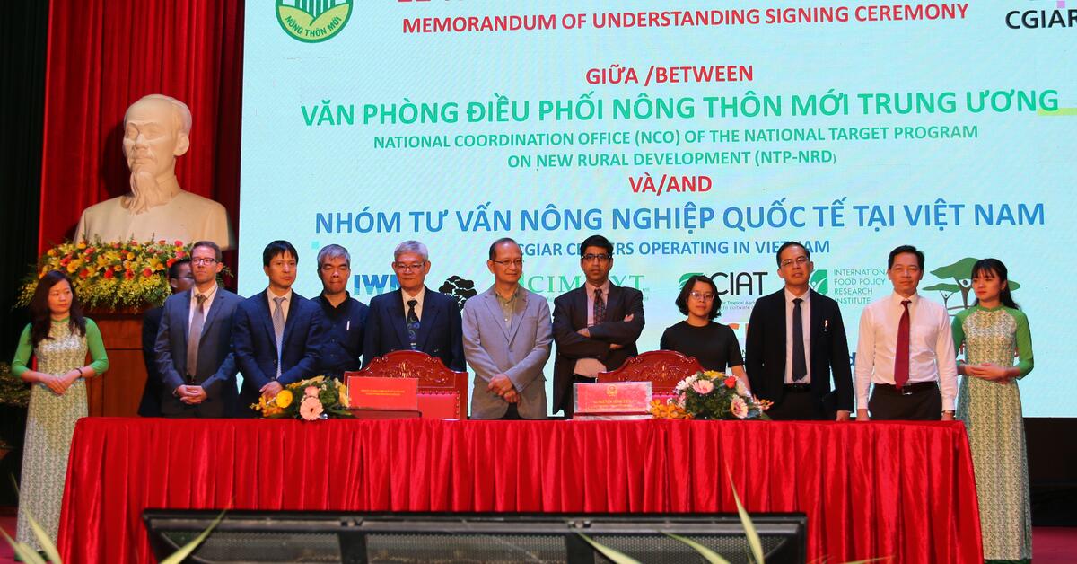 CGIAR to support Vietnam’s national program for rural development under ...
