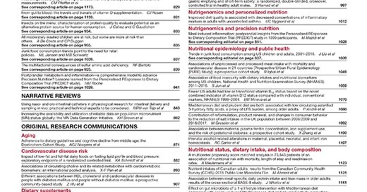Sustainable food systems and nutrition in the 21st century: A report ...