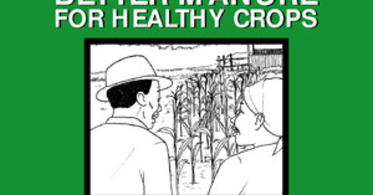 Better manure for healthy crops