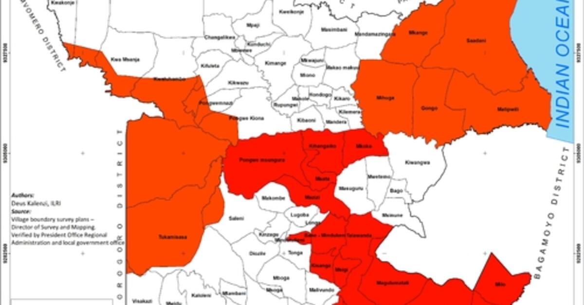 Land conflict hotspot in Chalinze District, Coast Region