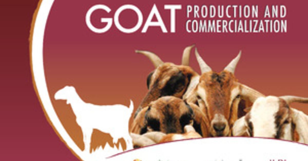 Goat production and commercialization: Paravet manual