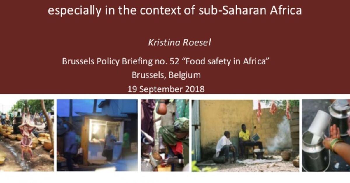 The importance of and experience in building the capacity of informal ...