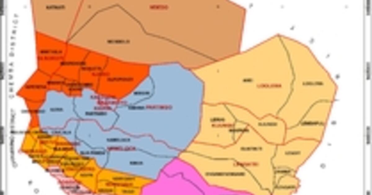 Administrative boundary Kiteto District, Manyara Region