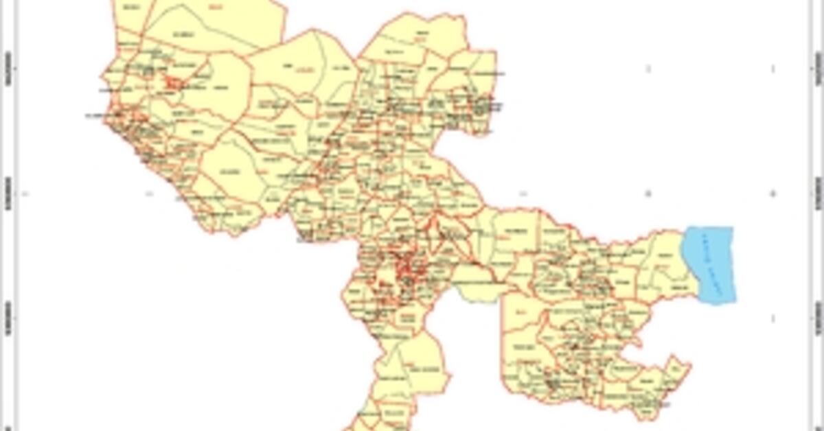 Administrative boundary of Kiteto, Kilindi, Chalinze and Mvomero districts
