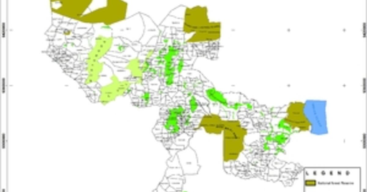 Protected areas in Kiteto, Kilindi, Mvomero and Chalinze landscapes