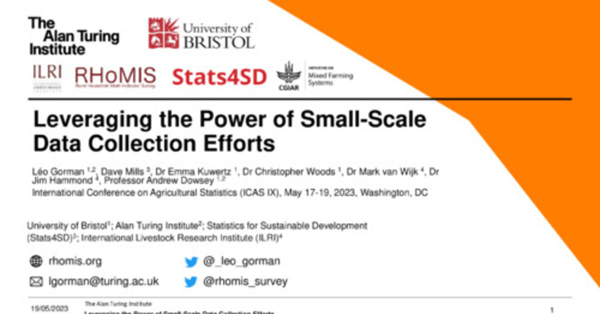 Leveraging the Power of Small-Scale Data Collection Efforts