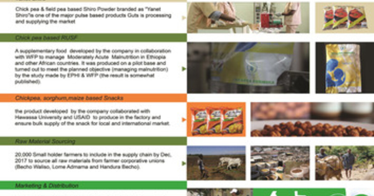 Legume processing and product development: Experiences of Guts Agro ...