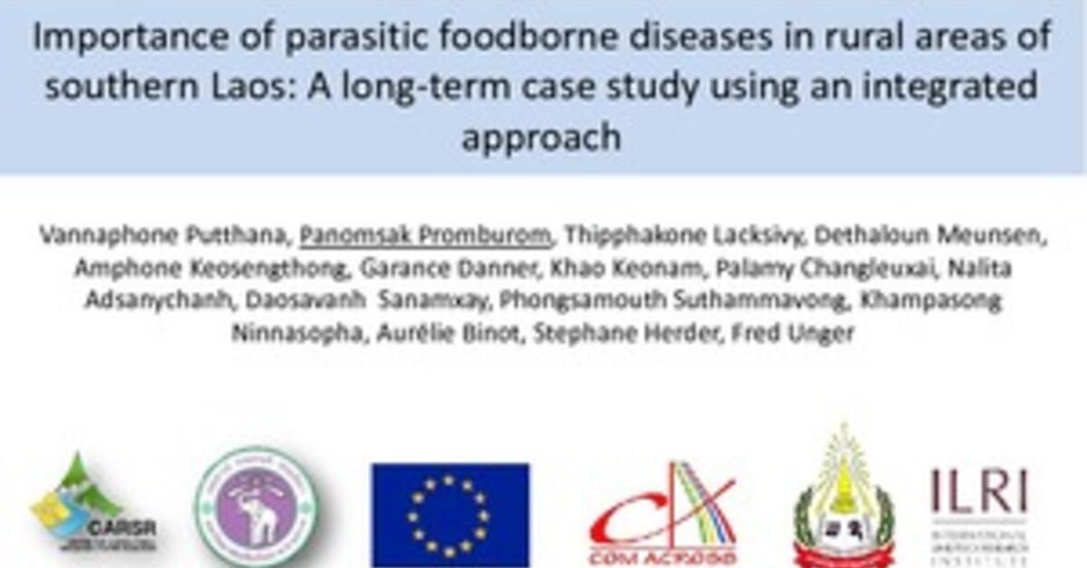 Importance of parasitic foodborne diseases in rural areas of southern ...