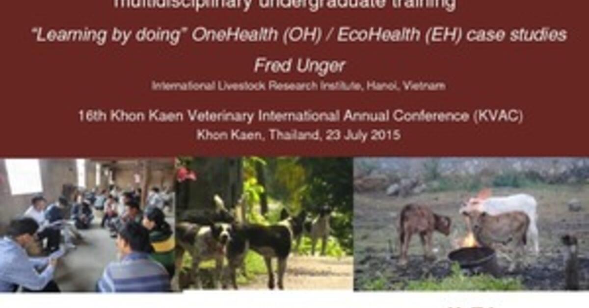 Practical application of One Health principles to field-based ...