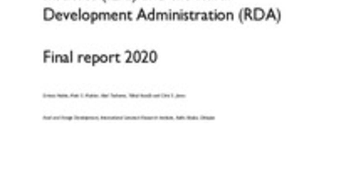 Collaborative research project between International Livestock Research ...