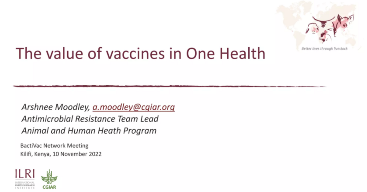 The value of vaccines in One Health