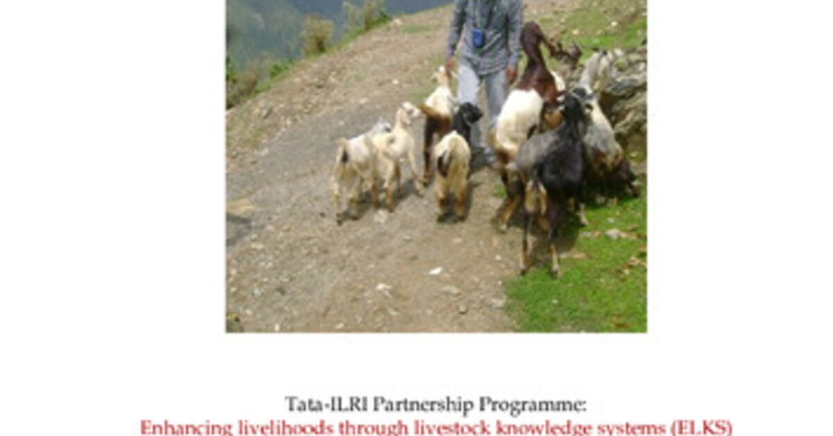 Goat sector in Uttarakhand: An Overview