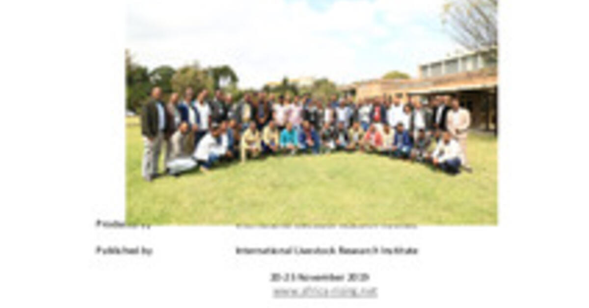 Training of Trainers on multi-stakeholder platform facilitation, gender ...