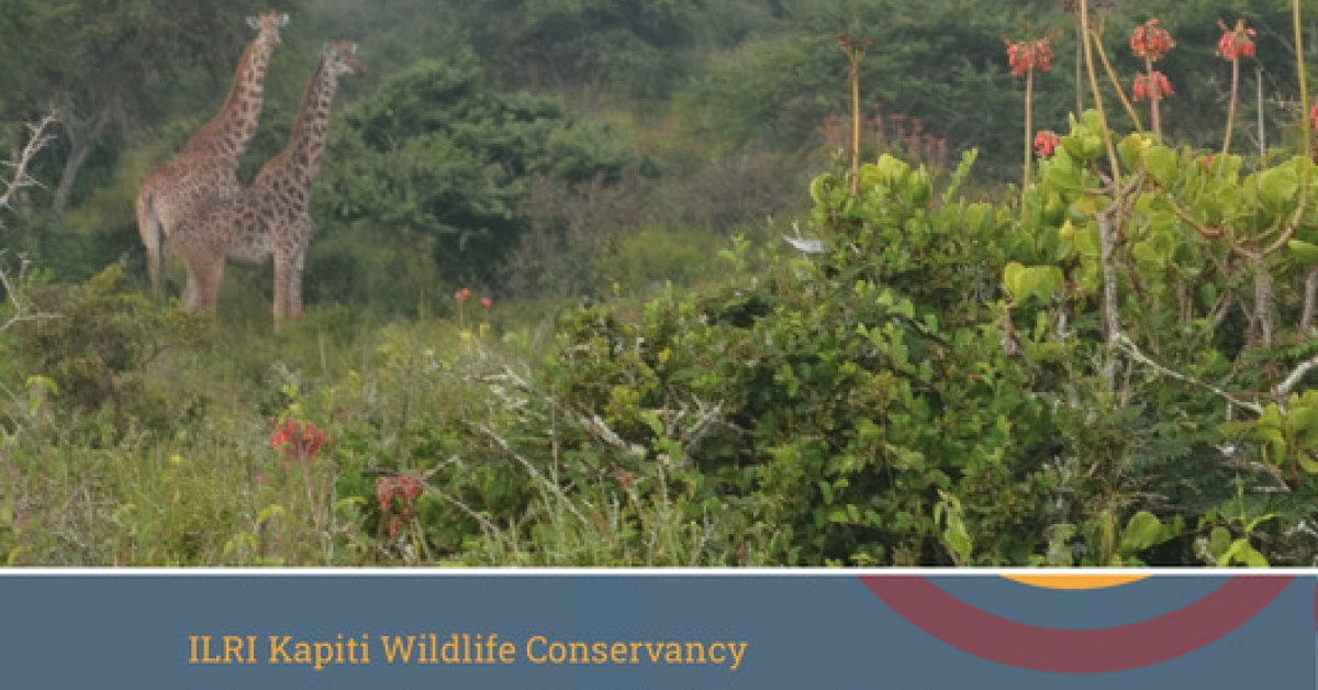 Restoring Athi-Kaputei savanna ecosystems in ILRI Kapiti Wildlife ...